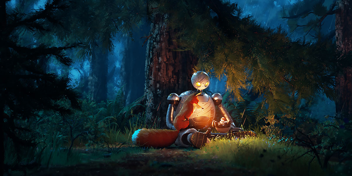 The Wild Robot takes flight with gorgeous animation and voice acting ...