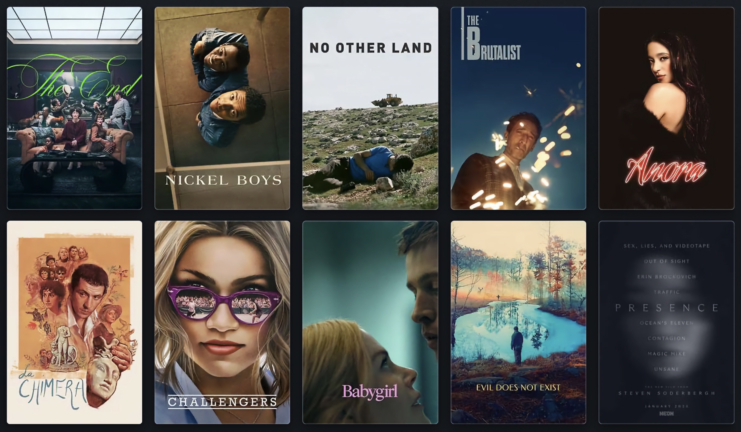 Josh's Favorite Films of 2024 - The SunBreak